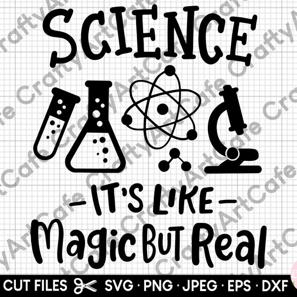 Science Svg - Etsy