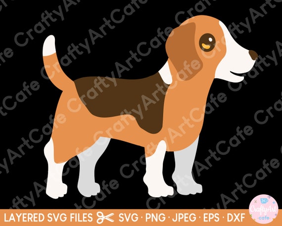 Beagle Svg Cricut Beagle Png Beagle Clip Art Beagle Layered | Etsy
