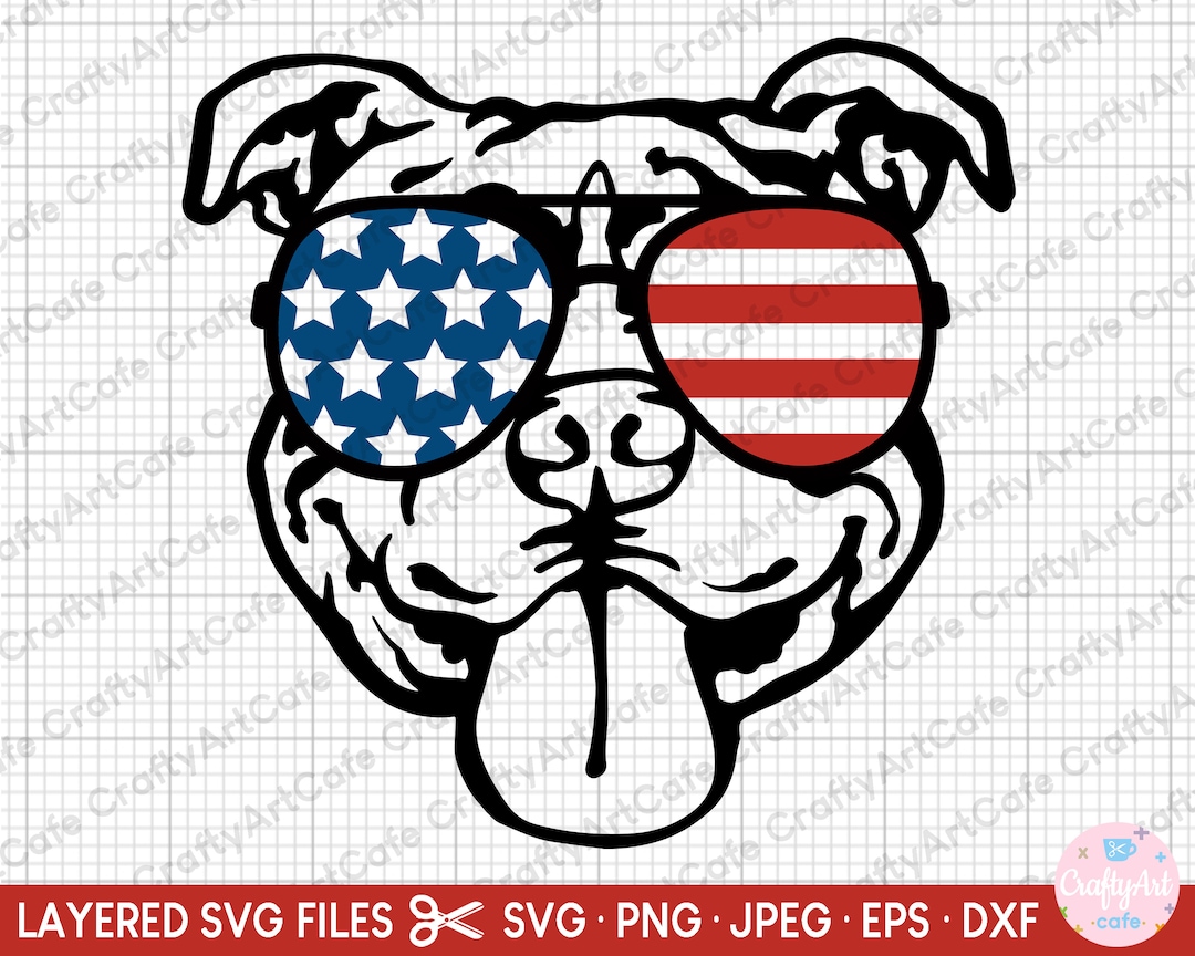 American Bully Head Svg Png American Bully Head Svg Cricut Cut File ...