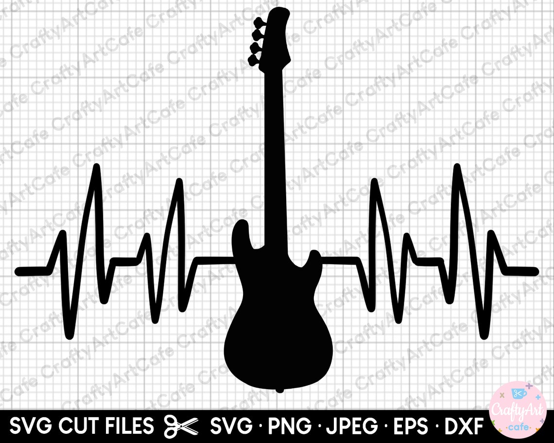 Bass Guitarist Svg Png Bass Player Svg Png - Etsy