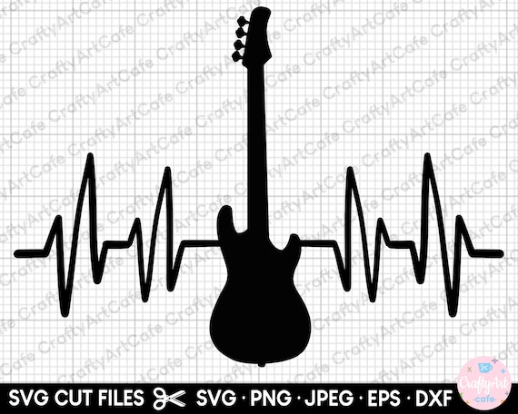 Bass Guitarist Svg Png Bass Player Svg Png | Etsy