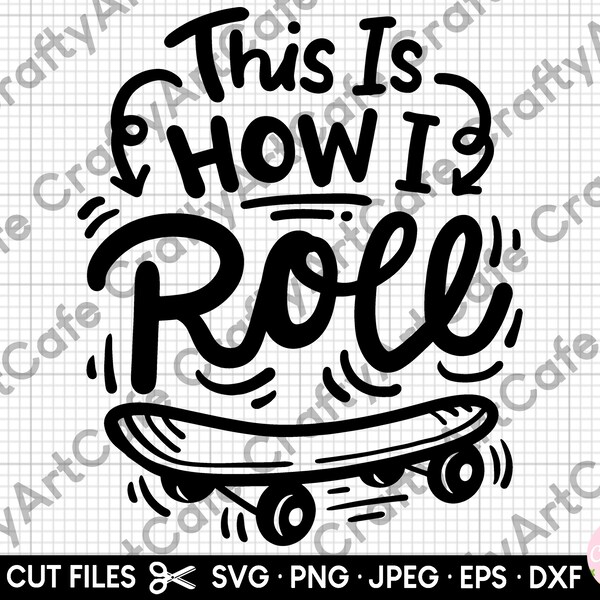 This is How We Roll Svg - Etsy