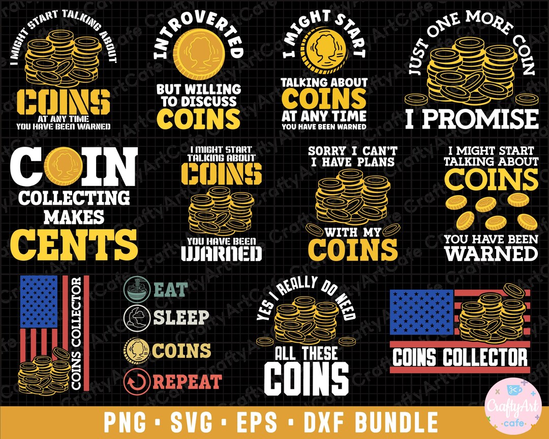 Coin Collecting Png Coin Collecting Svg Coin Collecting Png Bundle ...