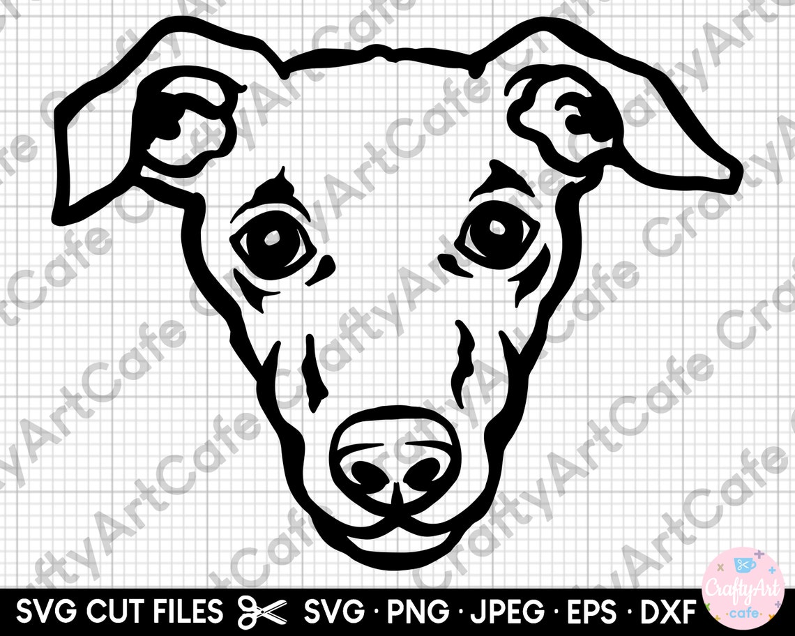 Whippet Svg Whippet Head Svg Whippet Png Whippet Head Svg - Etsy