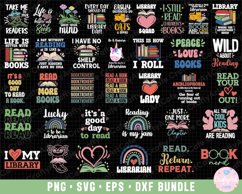 Librarian Png Librarian Svg Librarian Png Bundle Sublimination ...