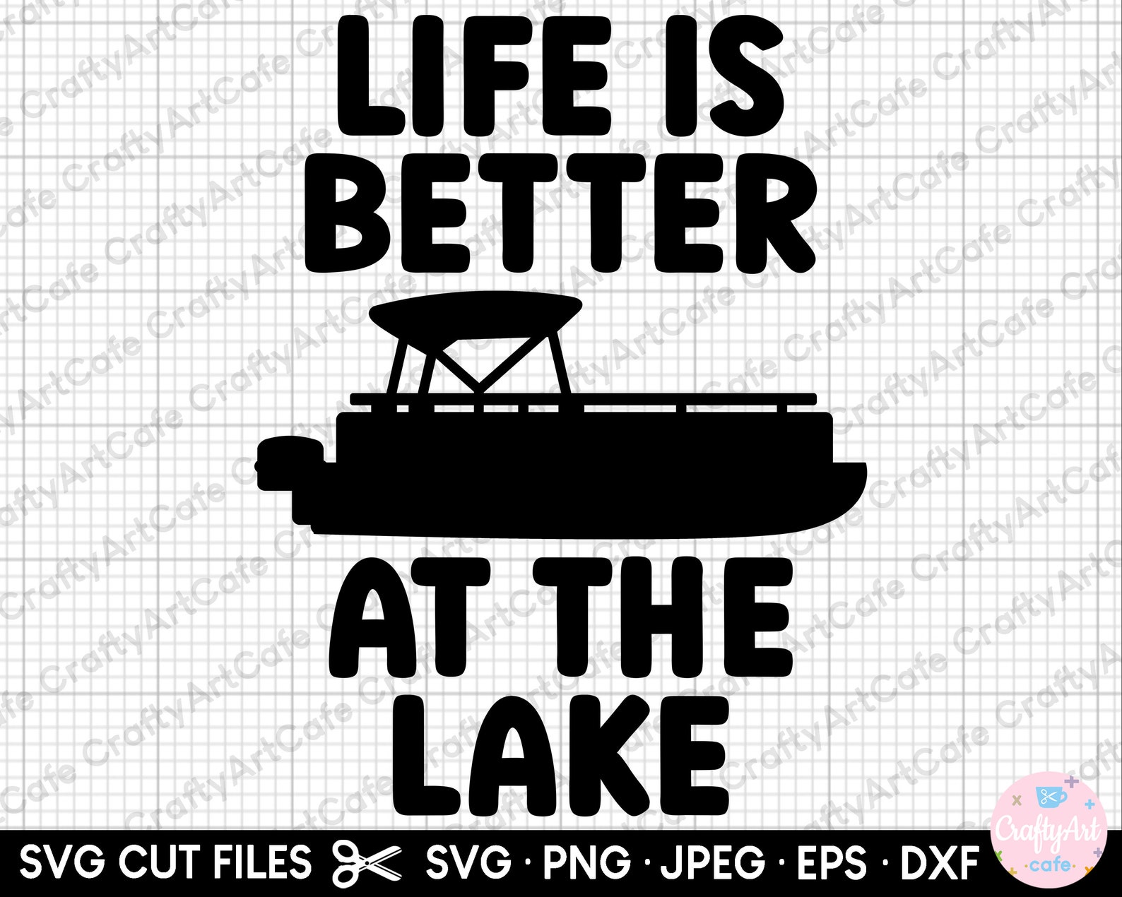 Pontoon Svg Pontoon Png Pontoon Owner Gift Commercial Use for Cricut ...