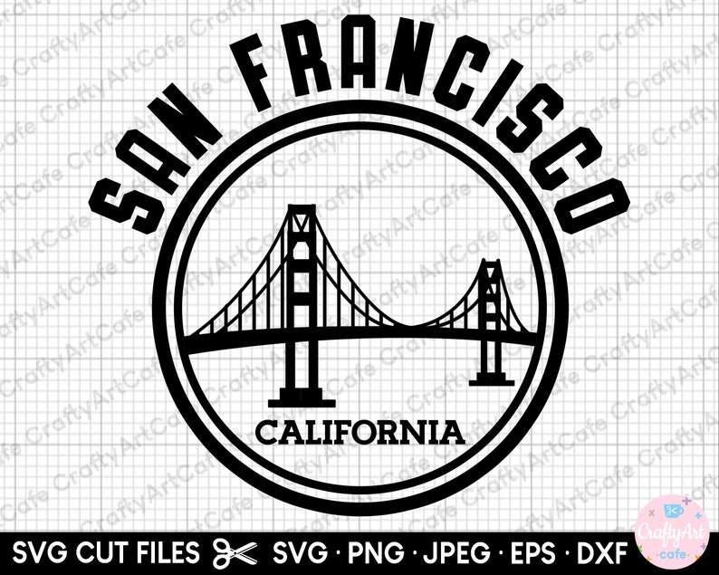 San Francisco Svg San Francisco Png - Etsy