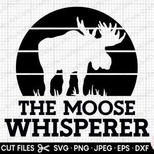 Moose Svg, Moose Png, Moose Svg File Cricut, Free Commercial Use Moose ...