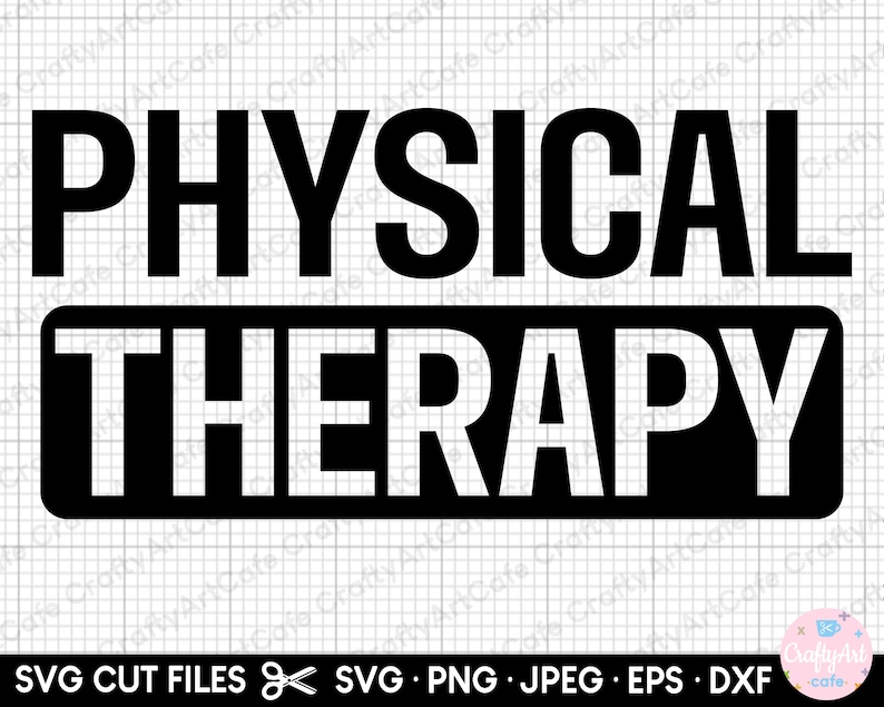 Physical Therapy Svg Png Cricut Pt Svg Pt Png - Etsy