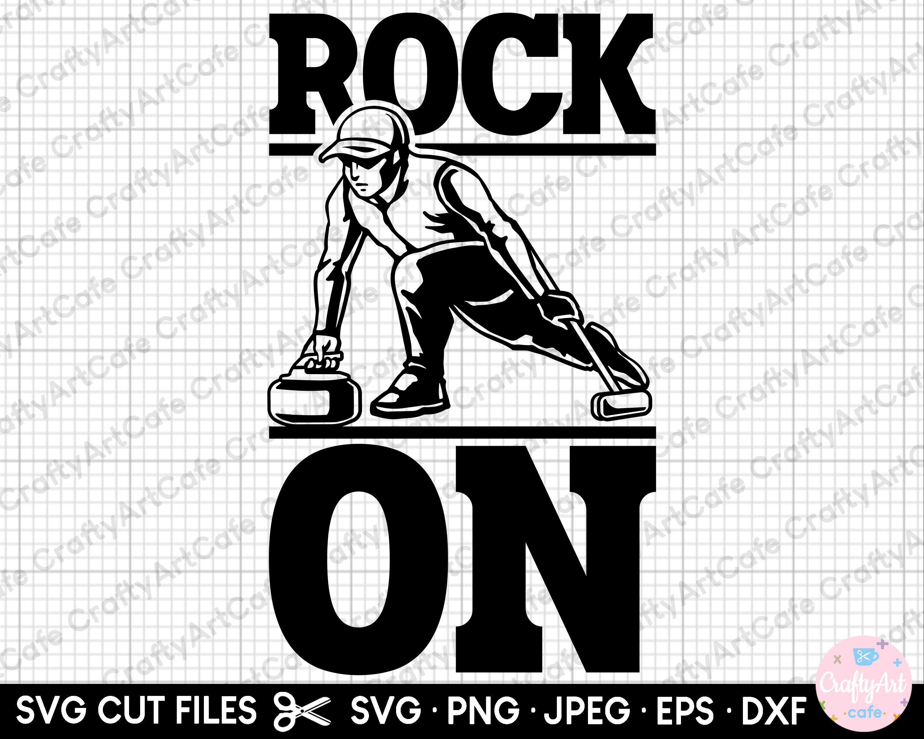 Curling Svg Cricut Cut File Curling Png - Etsy