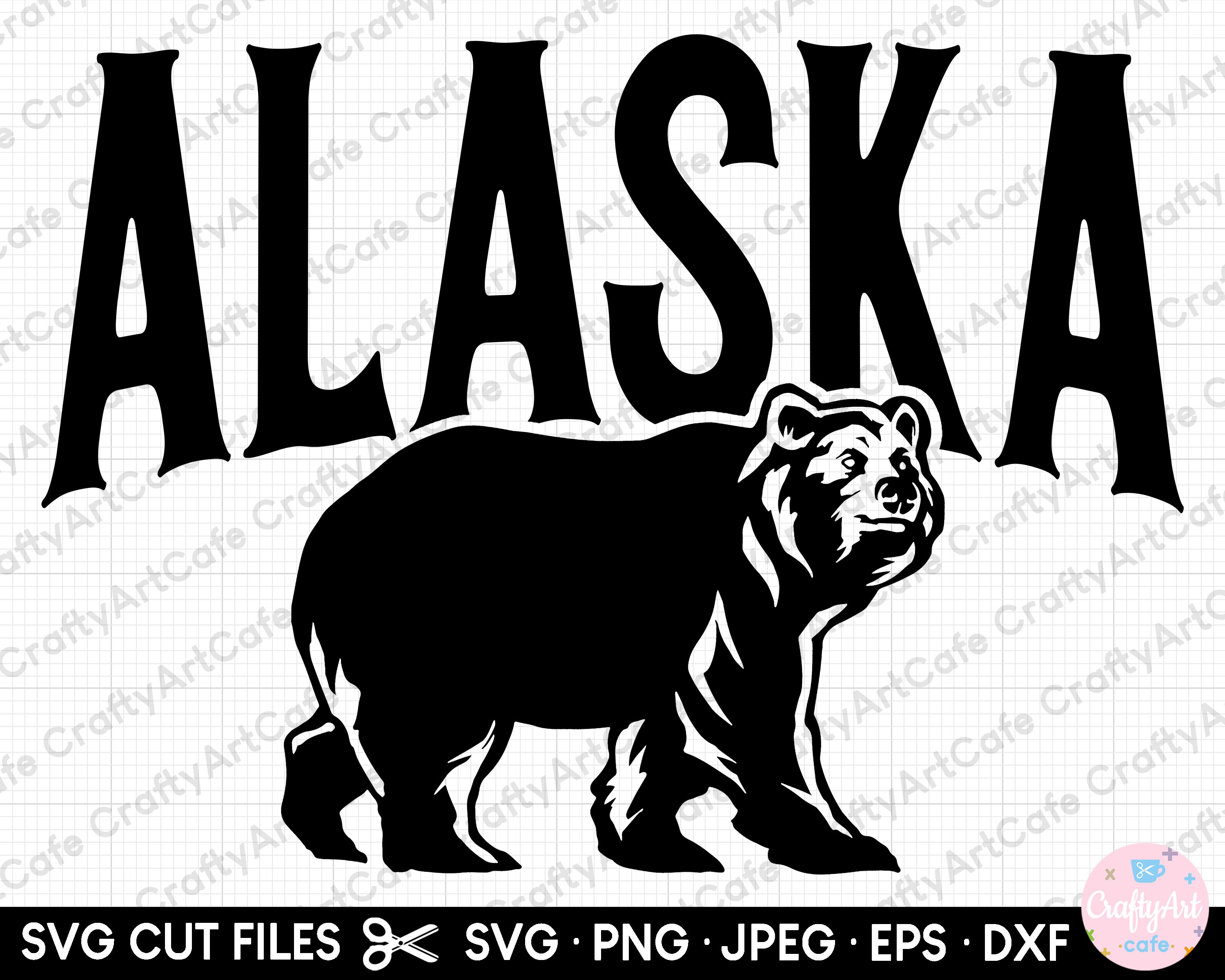 Alaska Svg, Alaska Png - Etsy