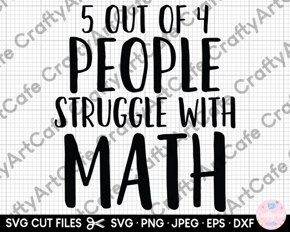 Math Svg Math Teacher Svg Math Student Svg for Shirts for | Etsy