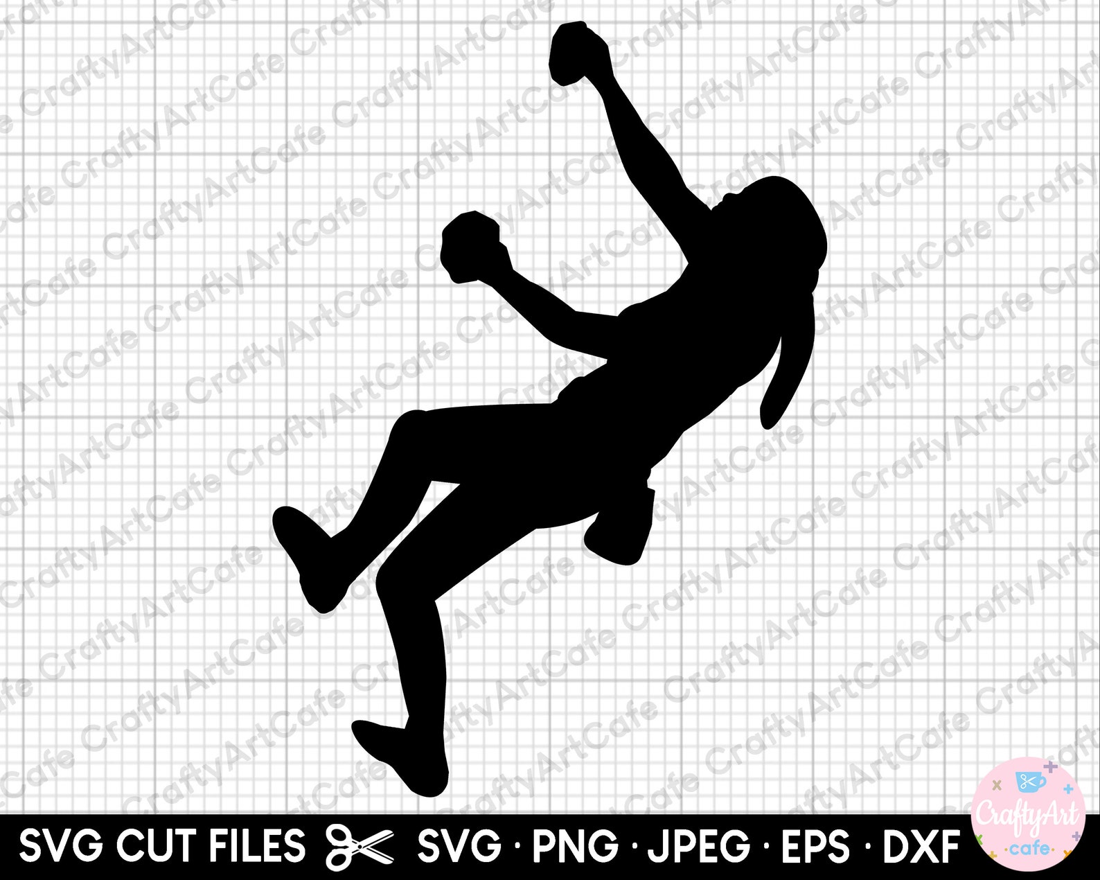 Climber Girl Silhouette Cimber Girl Vector Climber Girl Png Climber ...