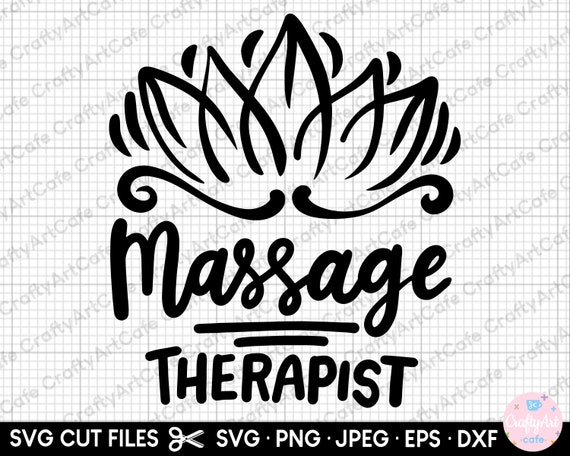 Massage Therapist Svg Png Massage Therapie Svg Png | Etsy
