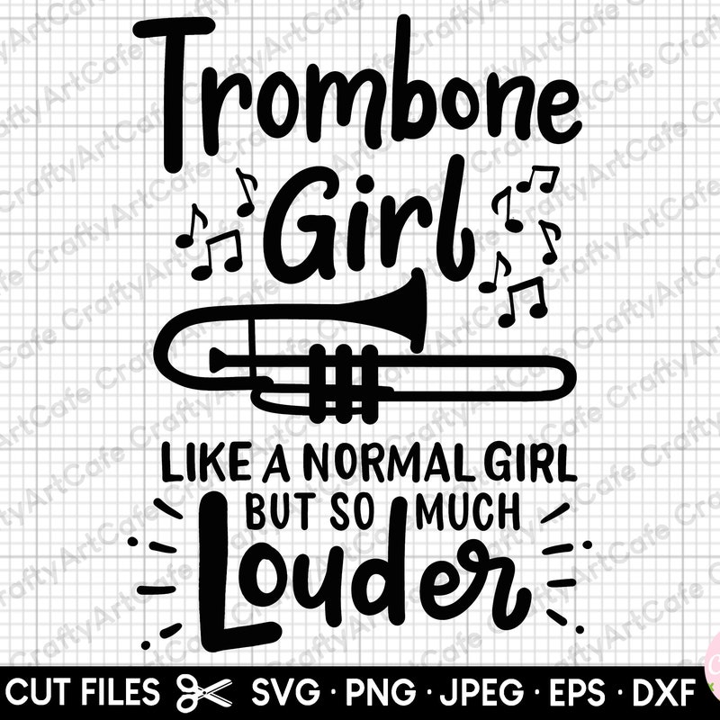 Trombone Svg - Etsy