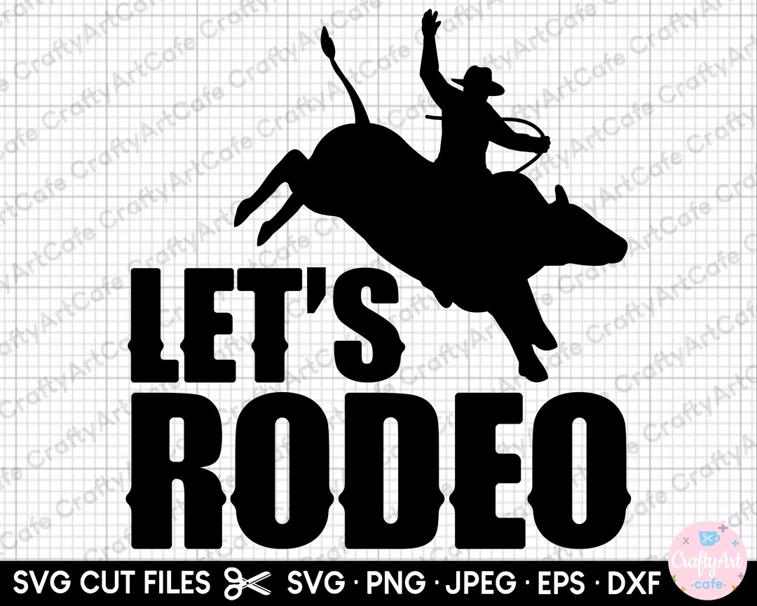 Bull Riding Svg, Bull Riding Png, Rodeo Svg, Rodeo Png, Commercial Use ...