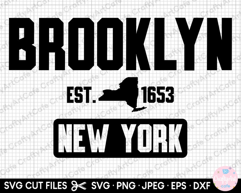 Brooklyn Svg Brooklyn Png - Etsy