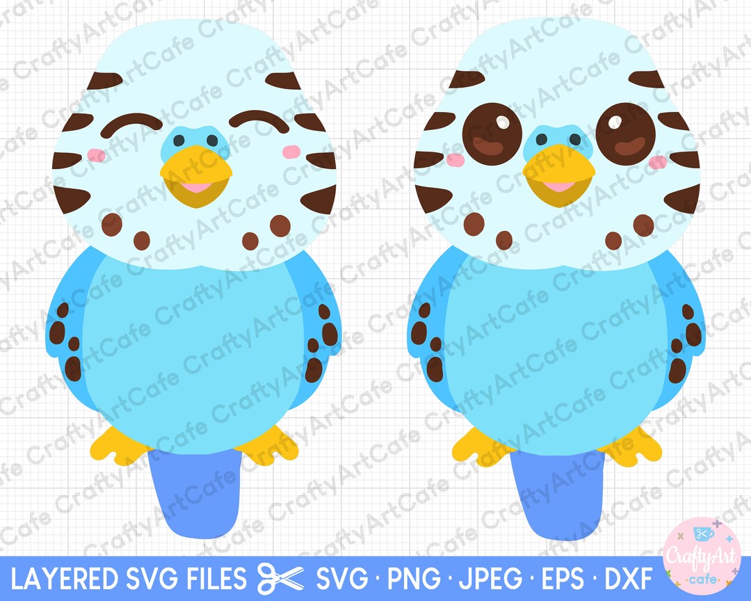 Parakeet Svg - Etsy