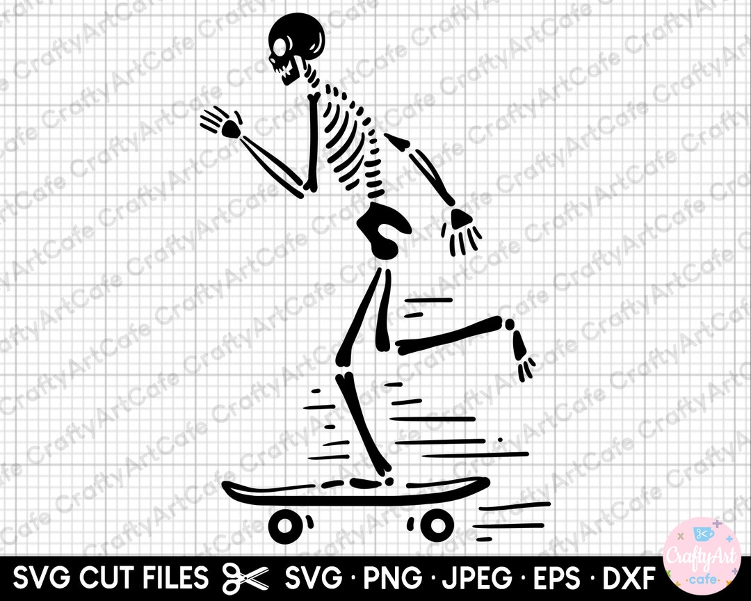 Skateboard Svg for Cricut Skateboading Skateboarder Svg Png Epd Dxf Cut ...
