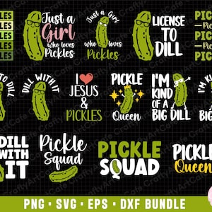 Pickle Png Pickle Svg Pickle Png Bundle Sublimination Commercial Use ...