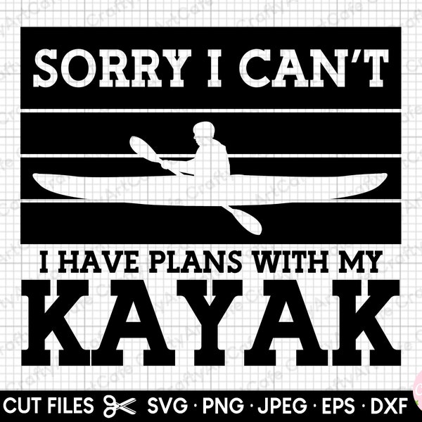 Kayak Svg - Etsy