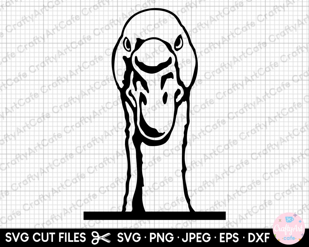 Goose Peeking Svg Cricut Goose Png Eps Dxf Jpg Cut File Peeking Goose ...