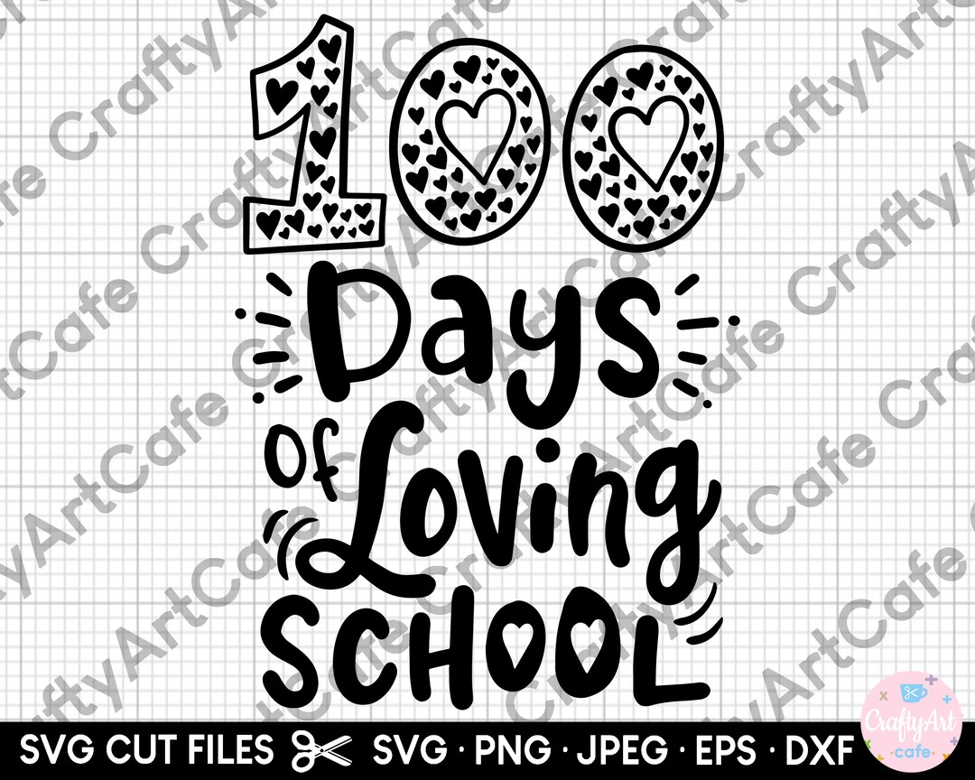 100 Days of School Teacher Svg 100th Day of School Svg for Shirts for ...