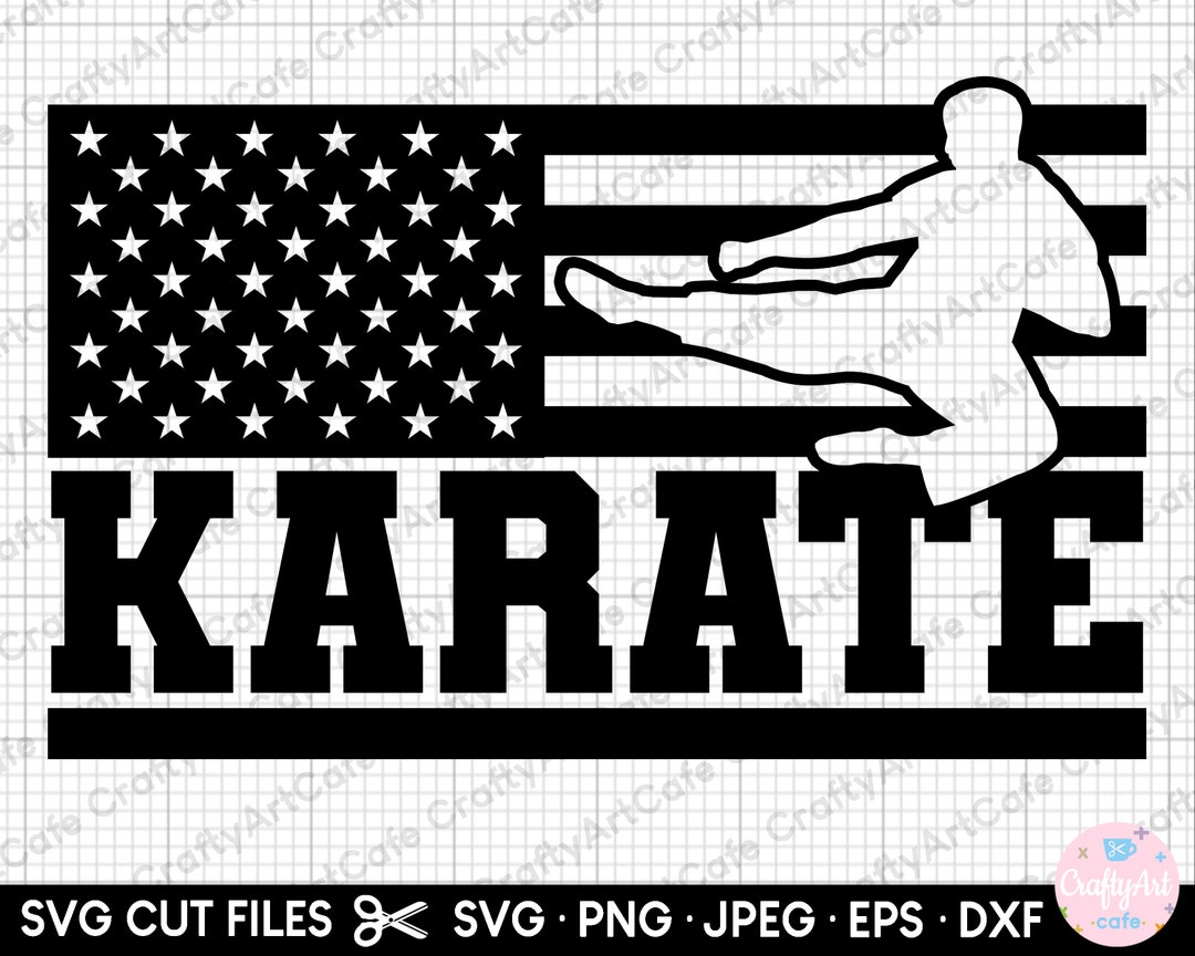 Karate Svg Cricut Shirt Karate Svg Karate Png Karate Eps Dxf Cut File ...