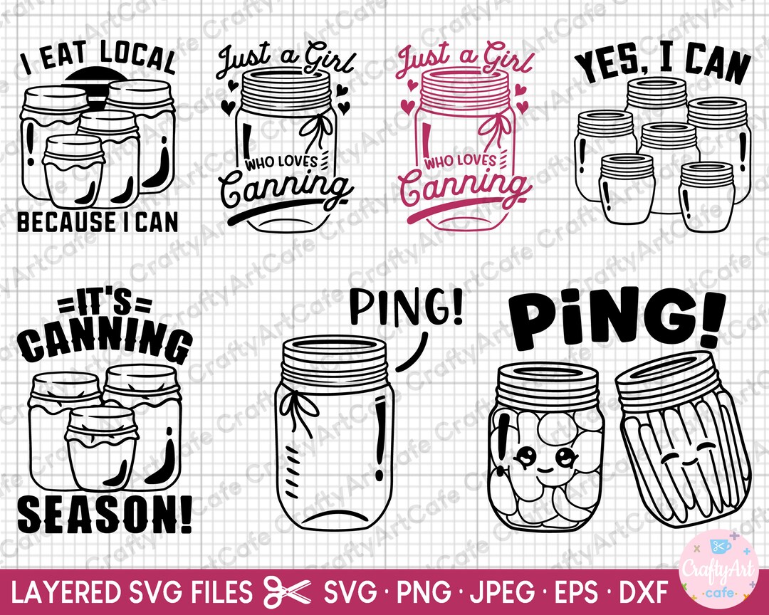 Canning Svg Bundle Canning Season Png Bundle Cricut - Etsy
