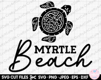 Myrtle Beach Vacation Svg - Etsy