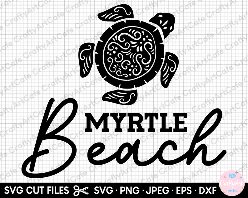 Myrtle Beach Svg Png Cut File Commercial Use Etsy