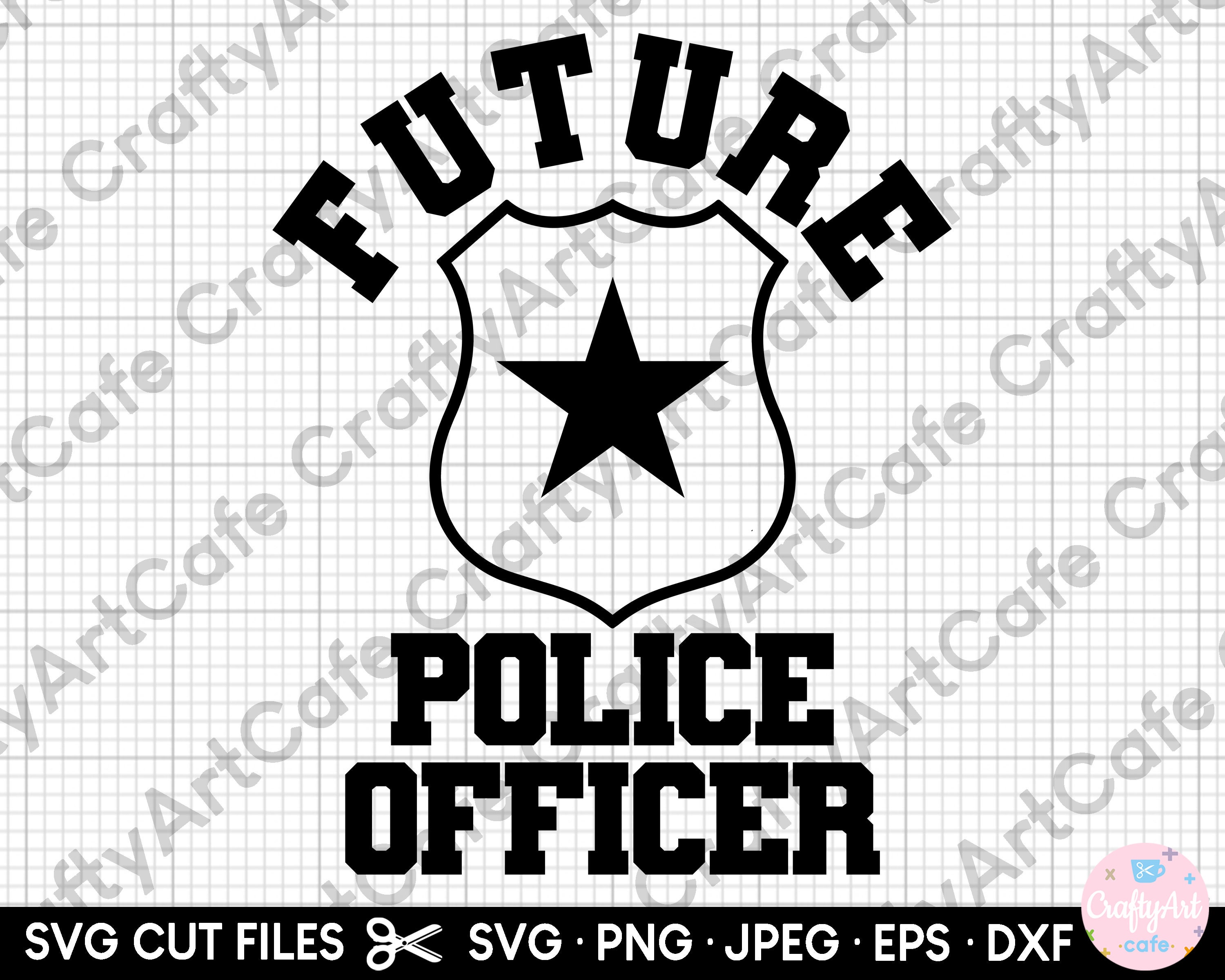 Future Police Officer Svg for Cricut Commercial Use - Etsy