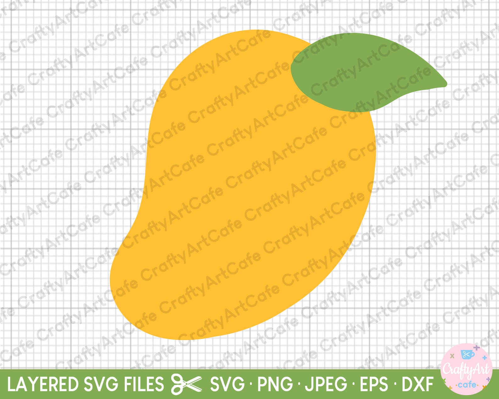 Mango Clipart Mango Png Mango Svg Commercial Use - Etsy
