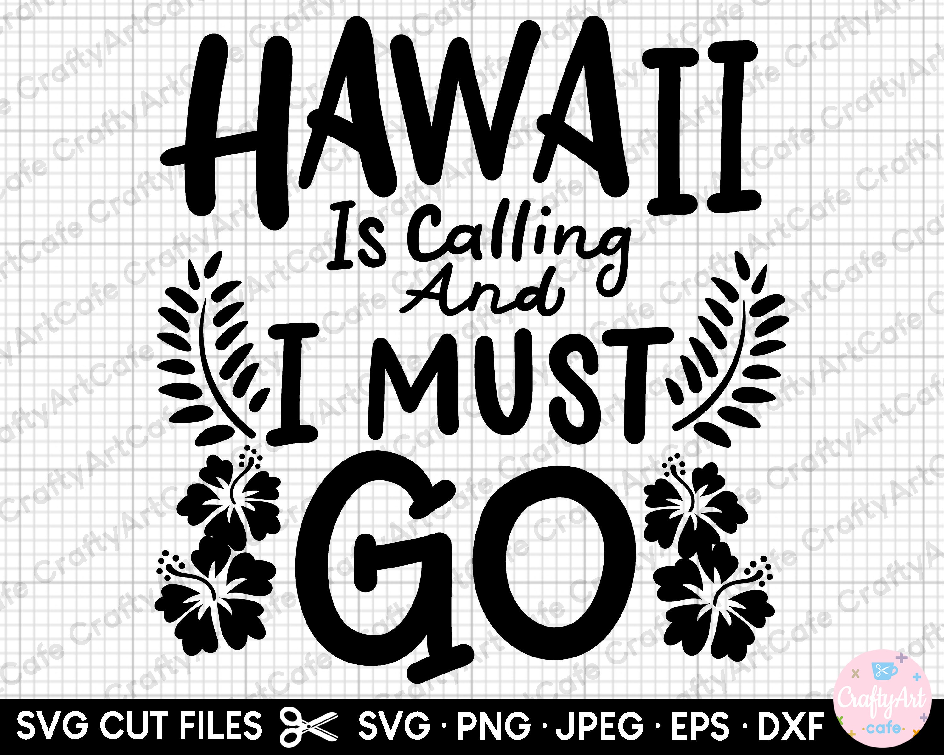 Hawaii Svg Hawaii Png Hawaii Lover Hawaii Vacation Souvenir - Etsy