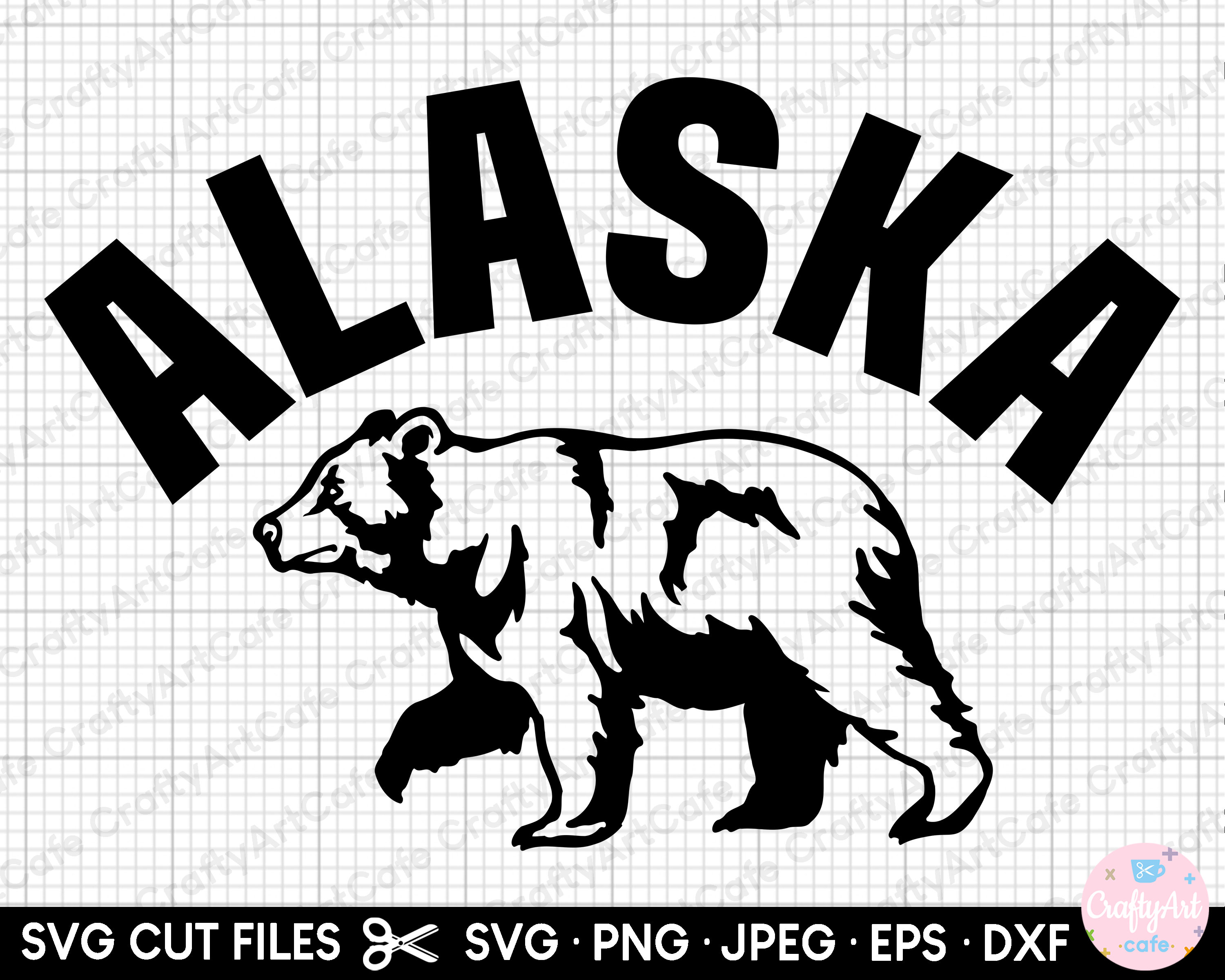 Alaska Svg Png - Etsy