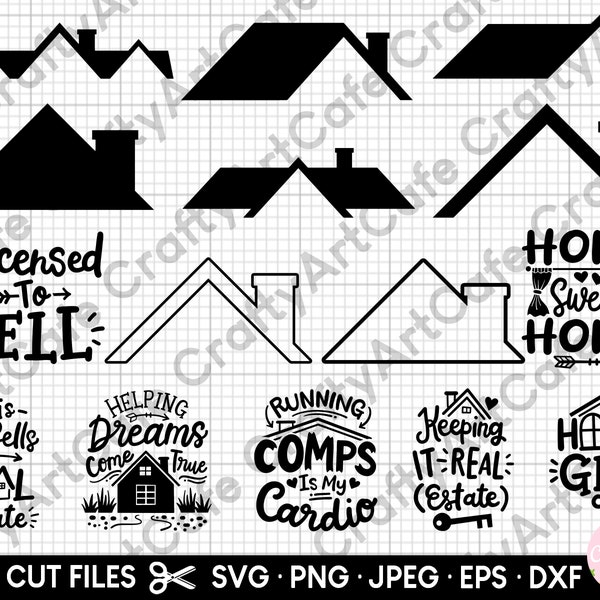 Real Estate Svg - Etsy