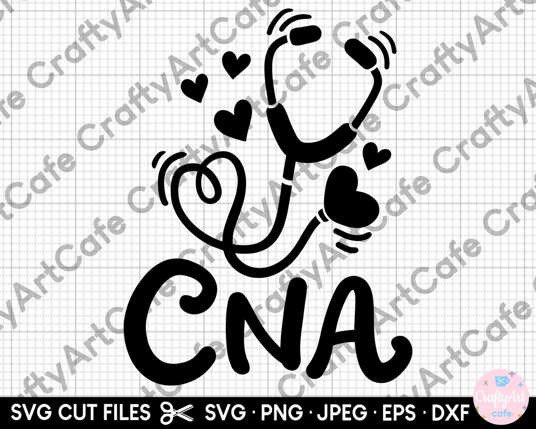 Cna Svg Cna Png Cna Svg Cut File for Cricut - Etsy