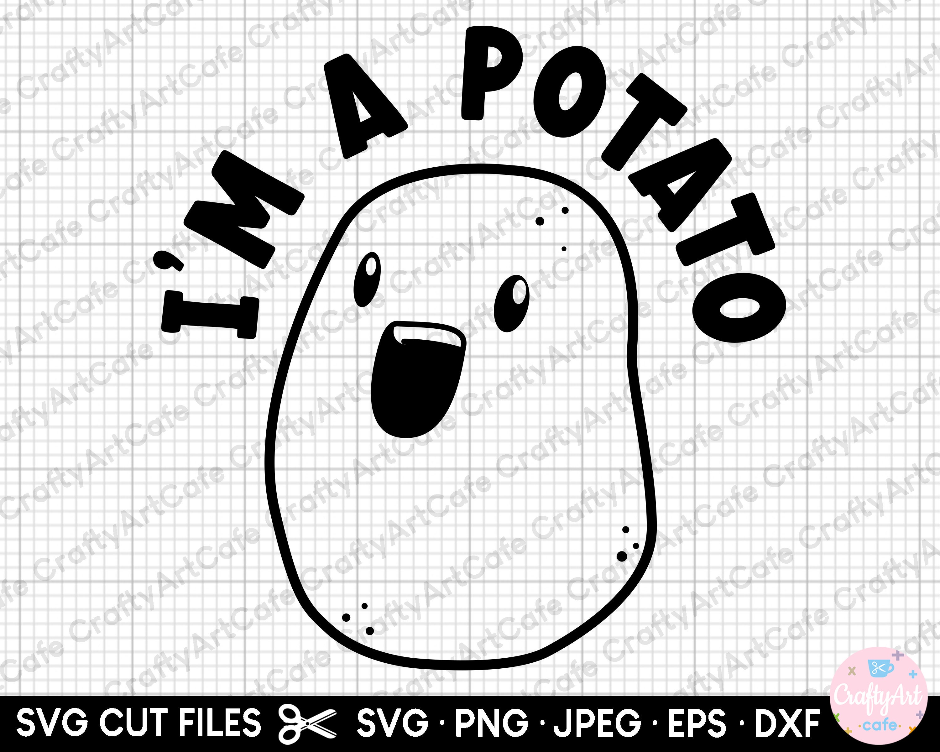 Potato Costume Svg Png - Etsy