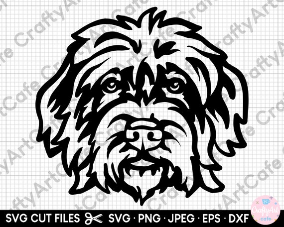 Wiredhaired Pointing Griffon Svg Wiredhaired Pointing Griffon | Etsy