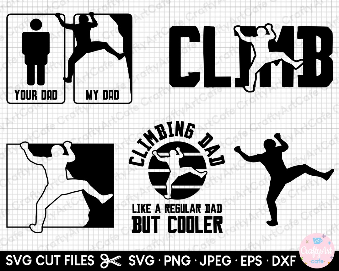 Rock Climbing Svg Png Bouldering Svg Png Climber Svg Png - Etsy