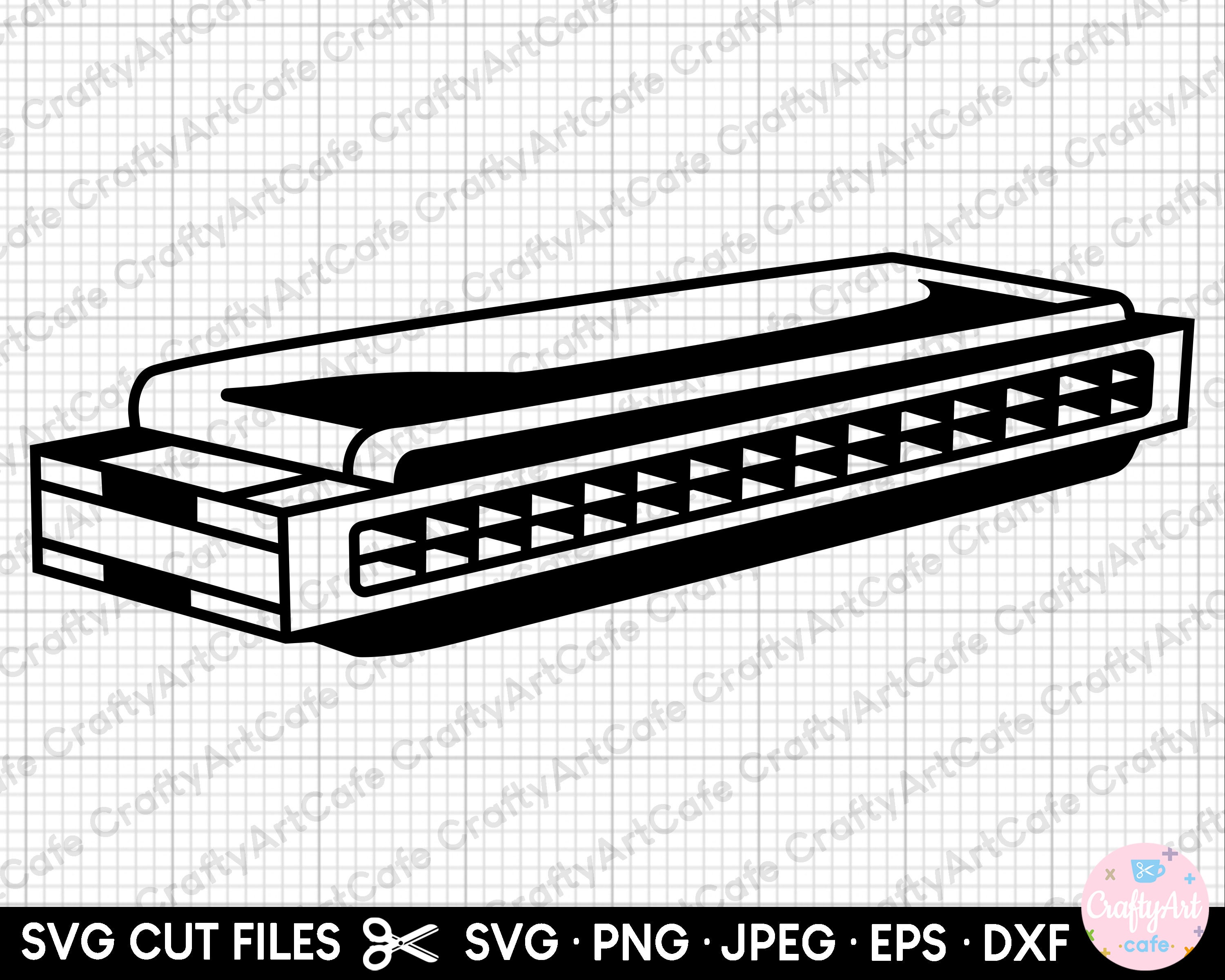 Harmonica Svg Harmonica Png Harmonica Clipart Harmonica Svg - Etsy