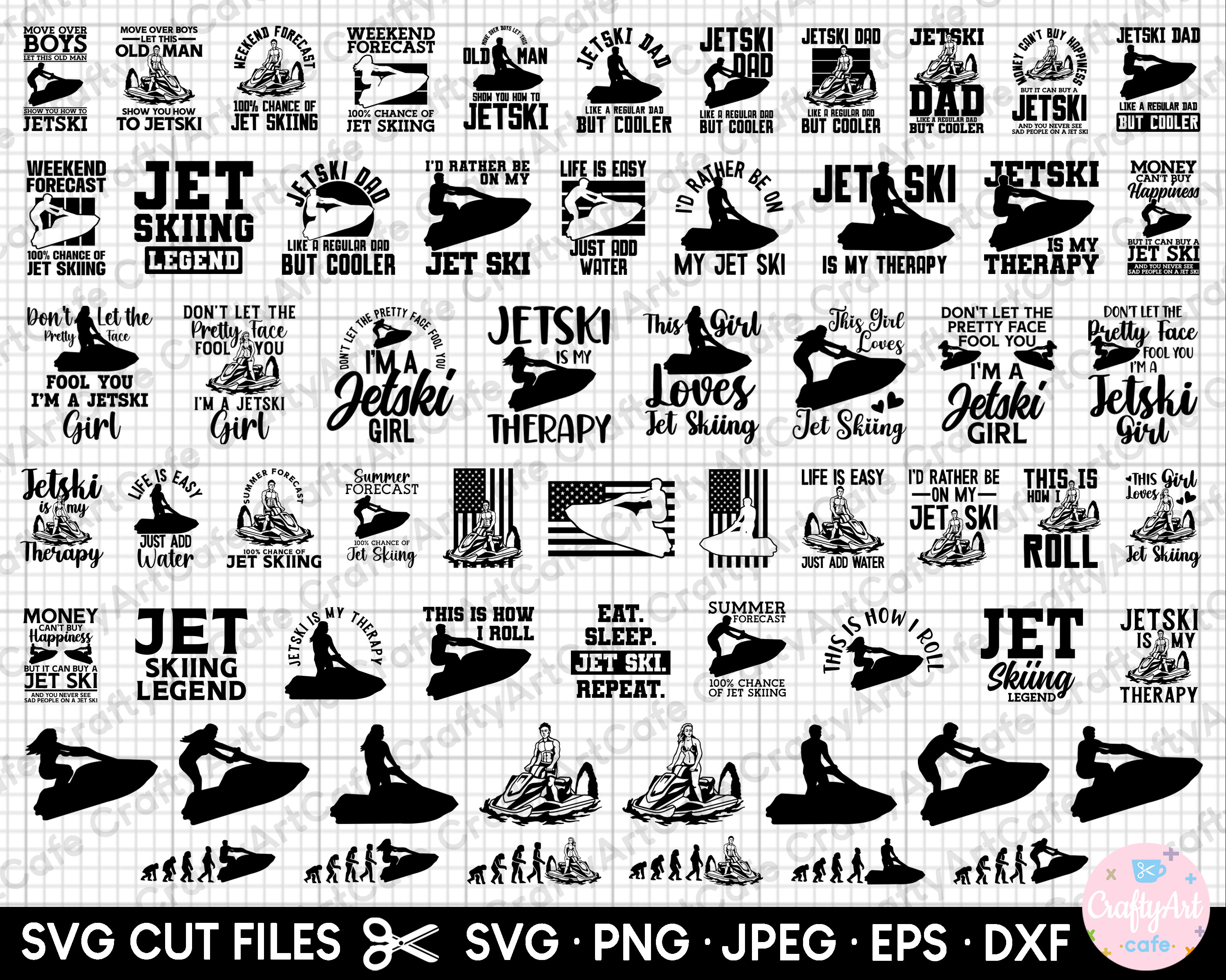 Jet Ski Svg Bundle Jet Ski Png Bundle Jet Ski Svg Cut Files Cricut Free ...