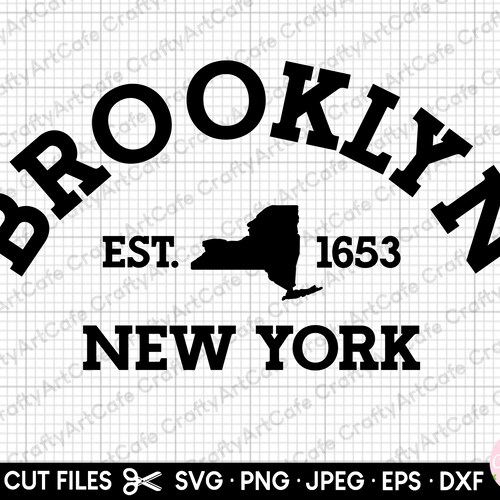 Brooklyn Svg and Png - Etsy