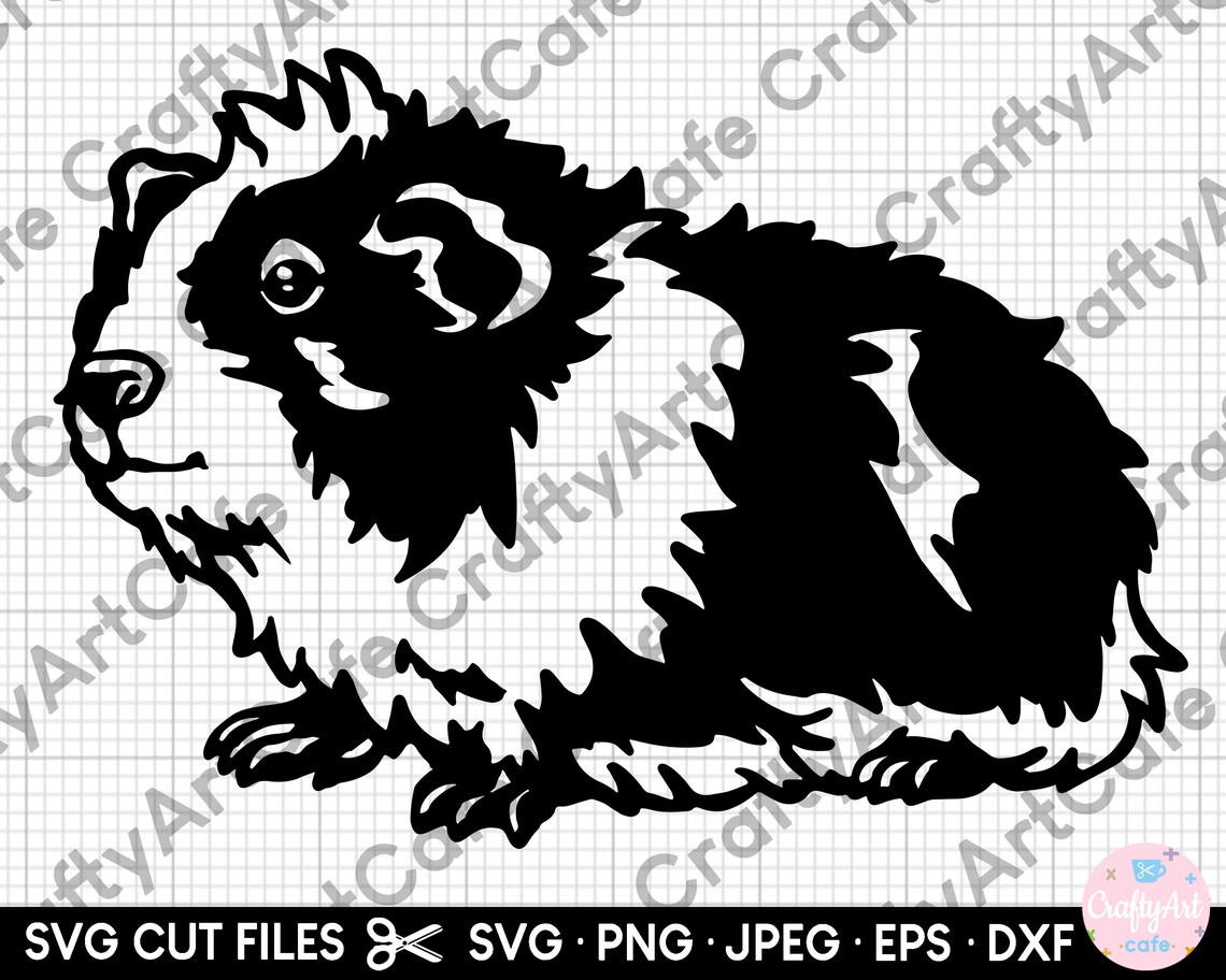 Cavia svg cavia png cavia silhouet cavia illustratie - Etsy Nederland