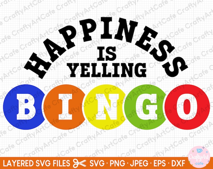 Bingo SVG Bundle: 30 Trending Designs for Commercial Use - Etsy Canada