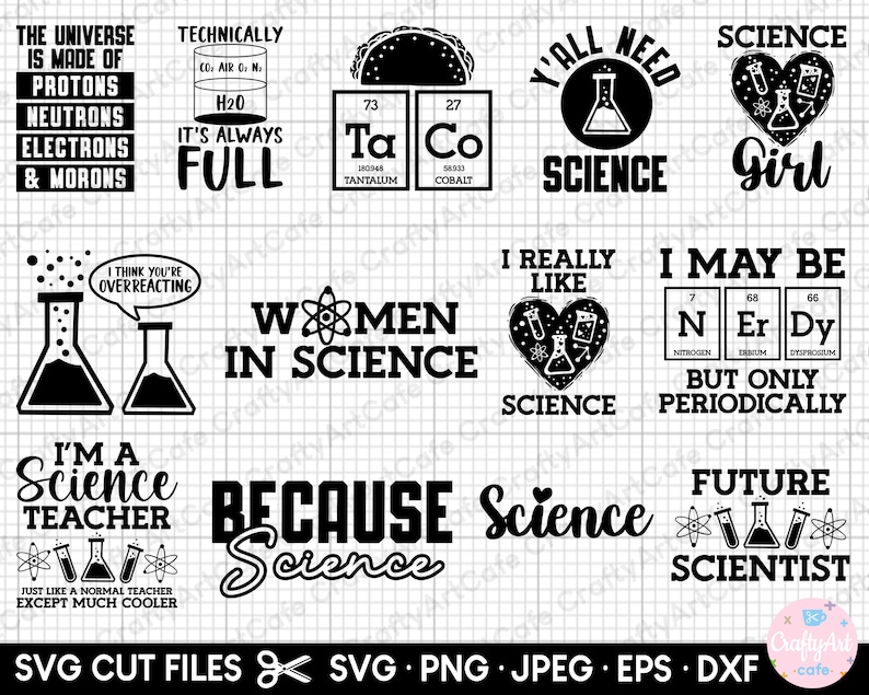 Science Svg Science Png Science Teacher Svg Science Teacher Png Chemist ...
