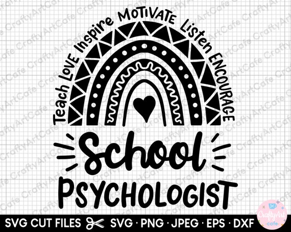 School Psychologist Svg Png | Etsy
