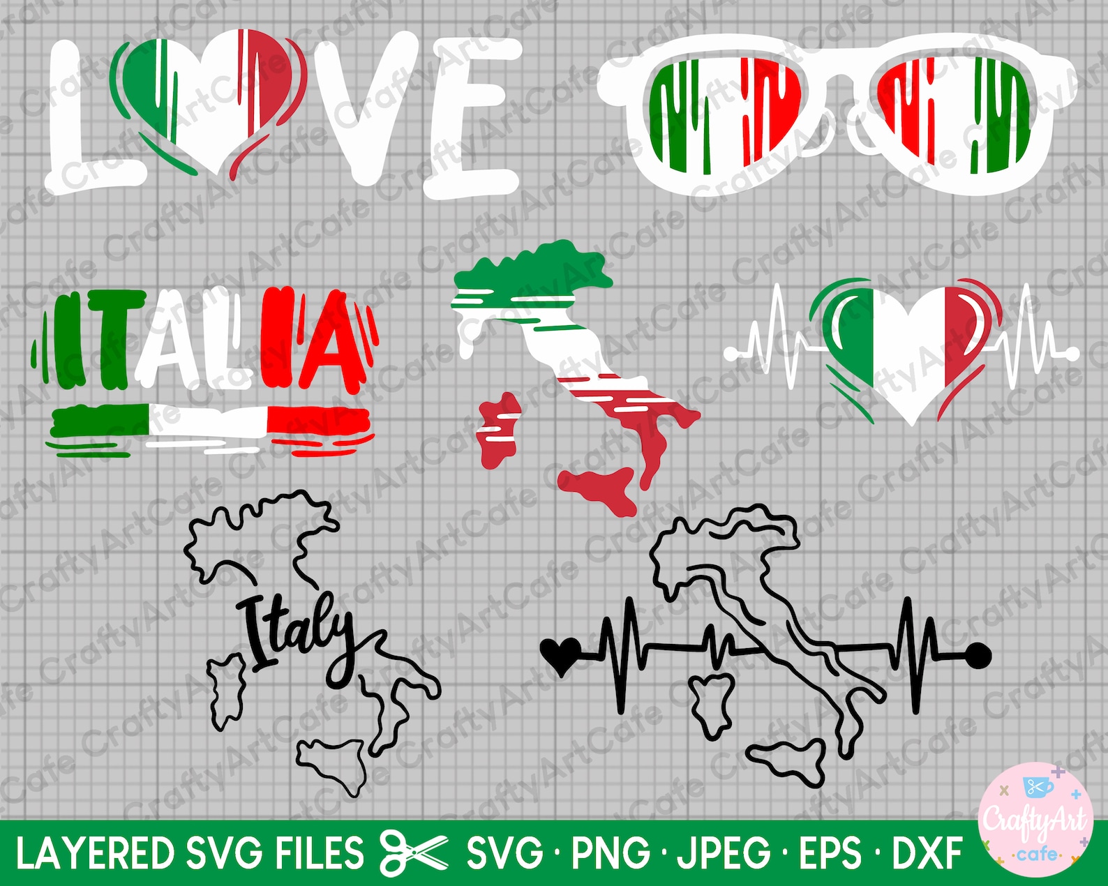 Italy Svg Bundle Italia Svg Bundle Italian Svg Bundle Italy - Etsy