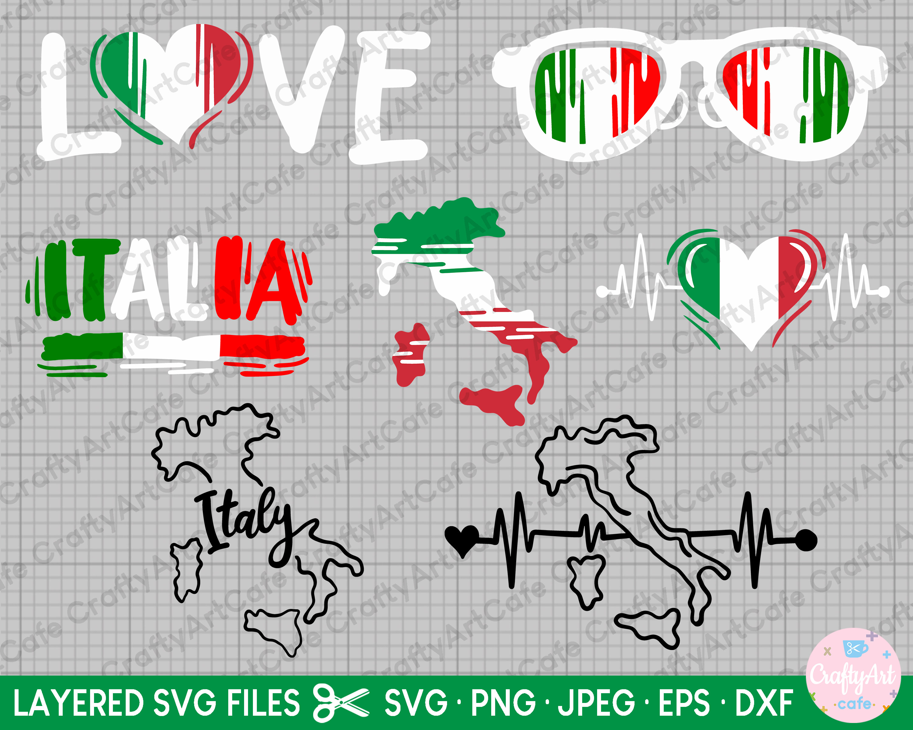 Italy Svg Bundle Italia Svg Bundle Italian Svg Bundle Italy Png Bundle ...