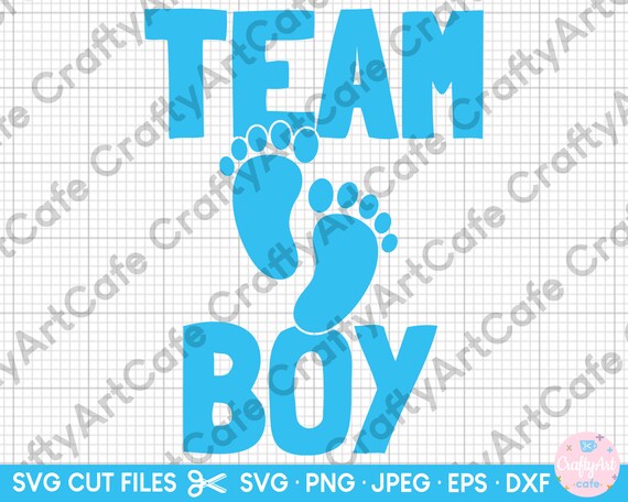 Team Boy Svg Team Blue Svg Png Cut File for Shirts for Cricut - Etsy
